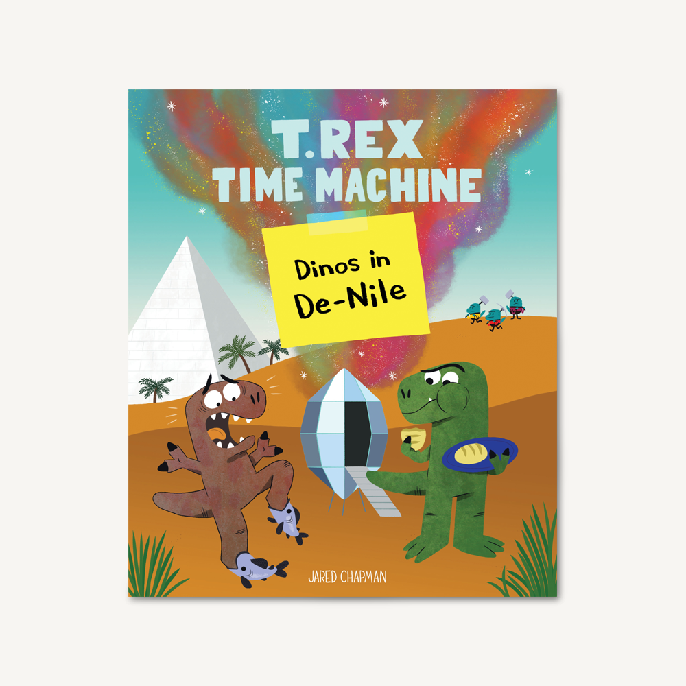 t-rex time machine: dinos in de-nile book — Tesoro